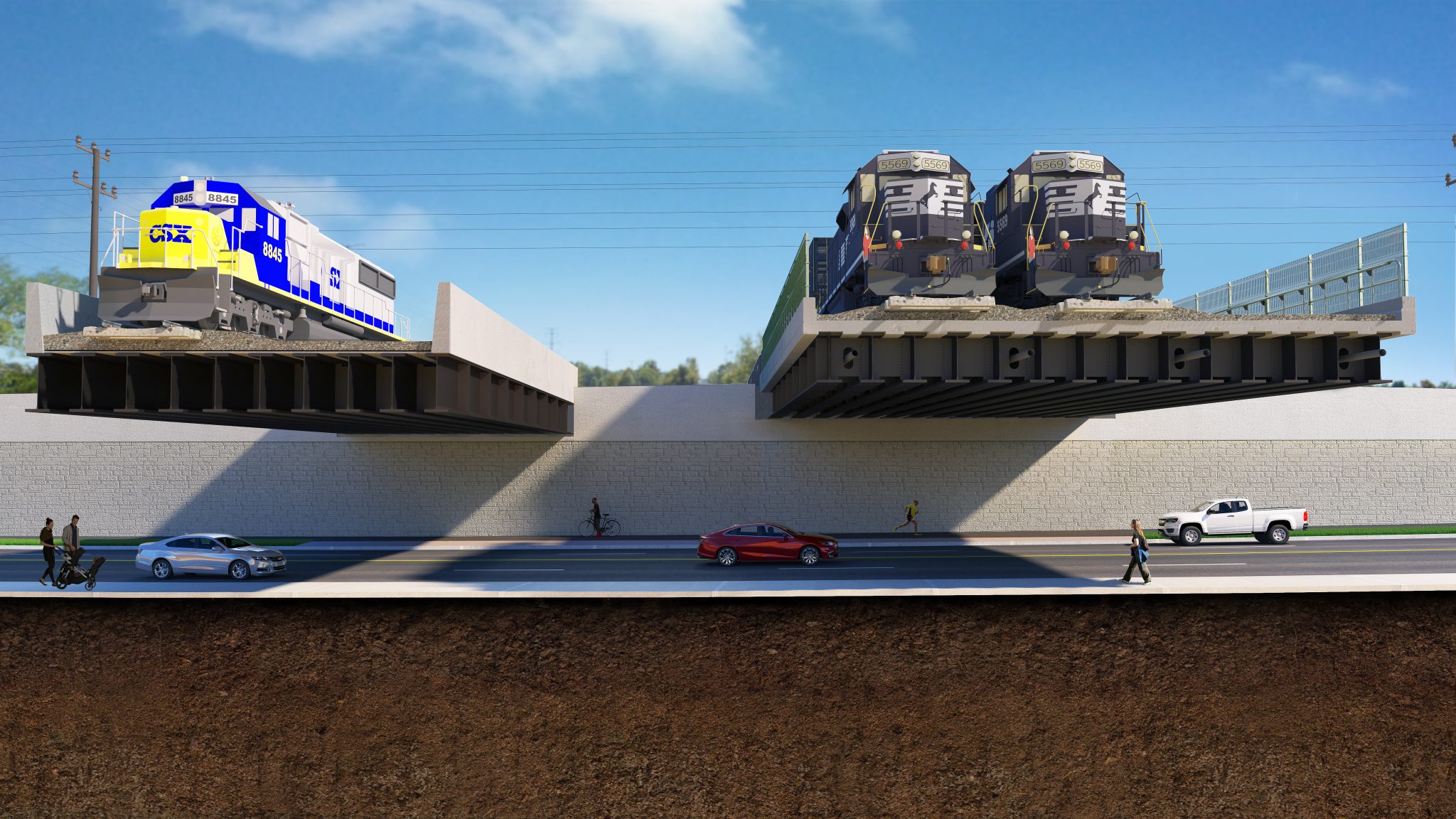 Orange Road Railroad Grade Separation - Engineer