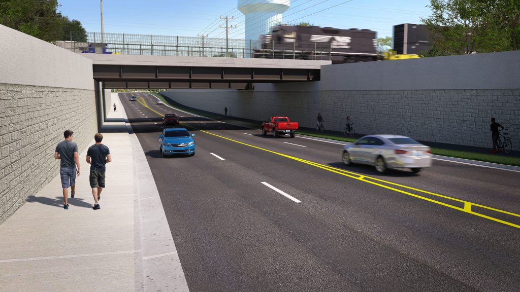 Orange Road Railroad Grade Separation - Engineer