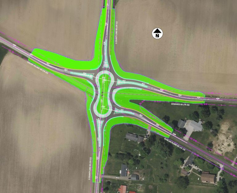 Delaware-Licking County Line Road Intersections - Engineer